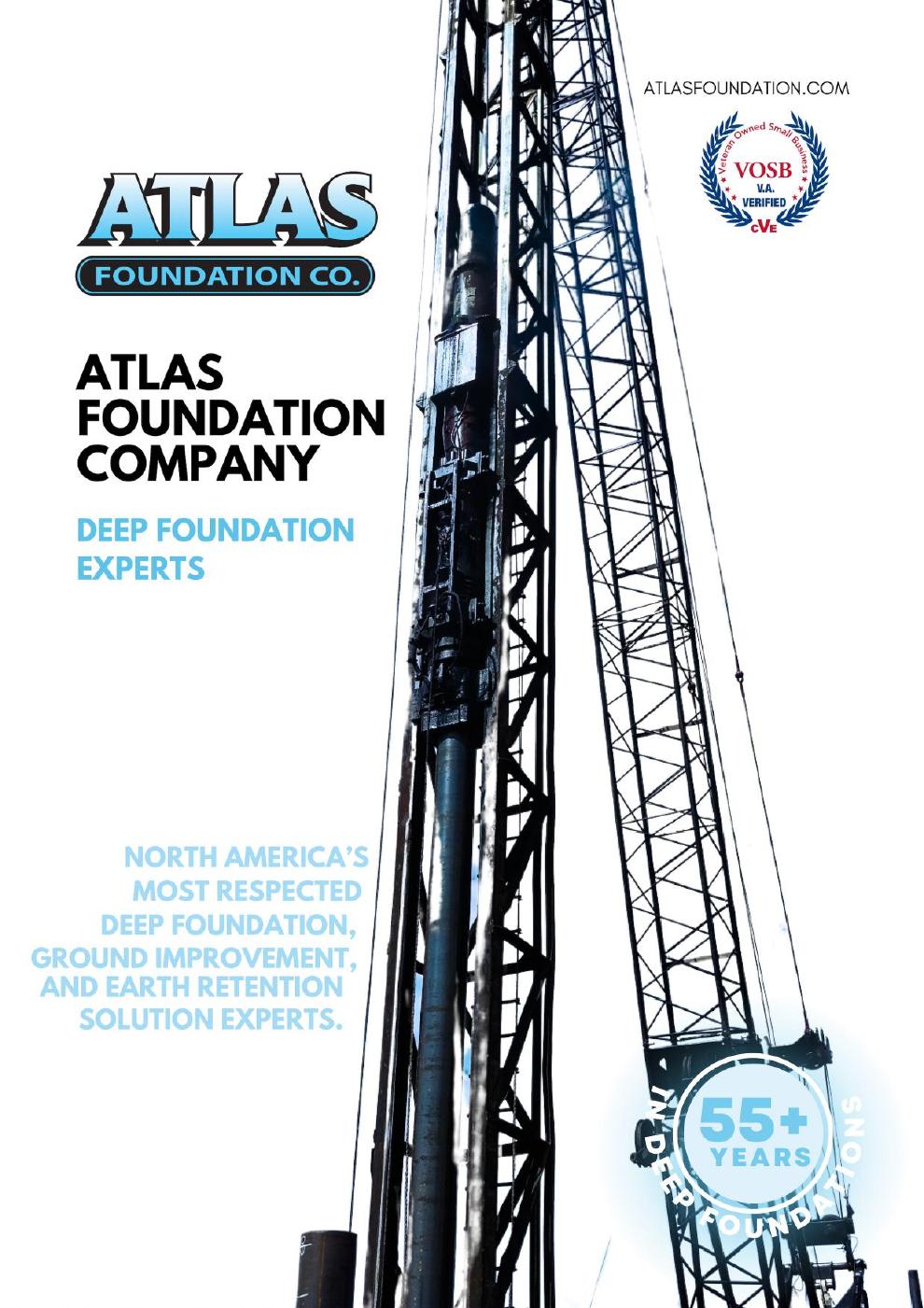 Atlas Foundation Company | Specializing In Deep Foundation And Earth Retention Installations ...