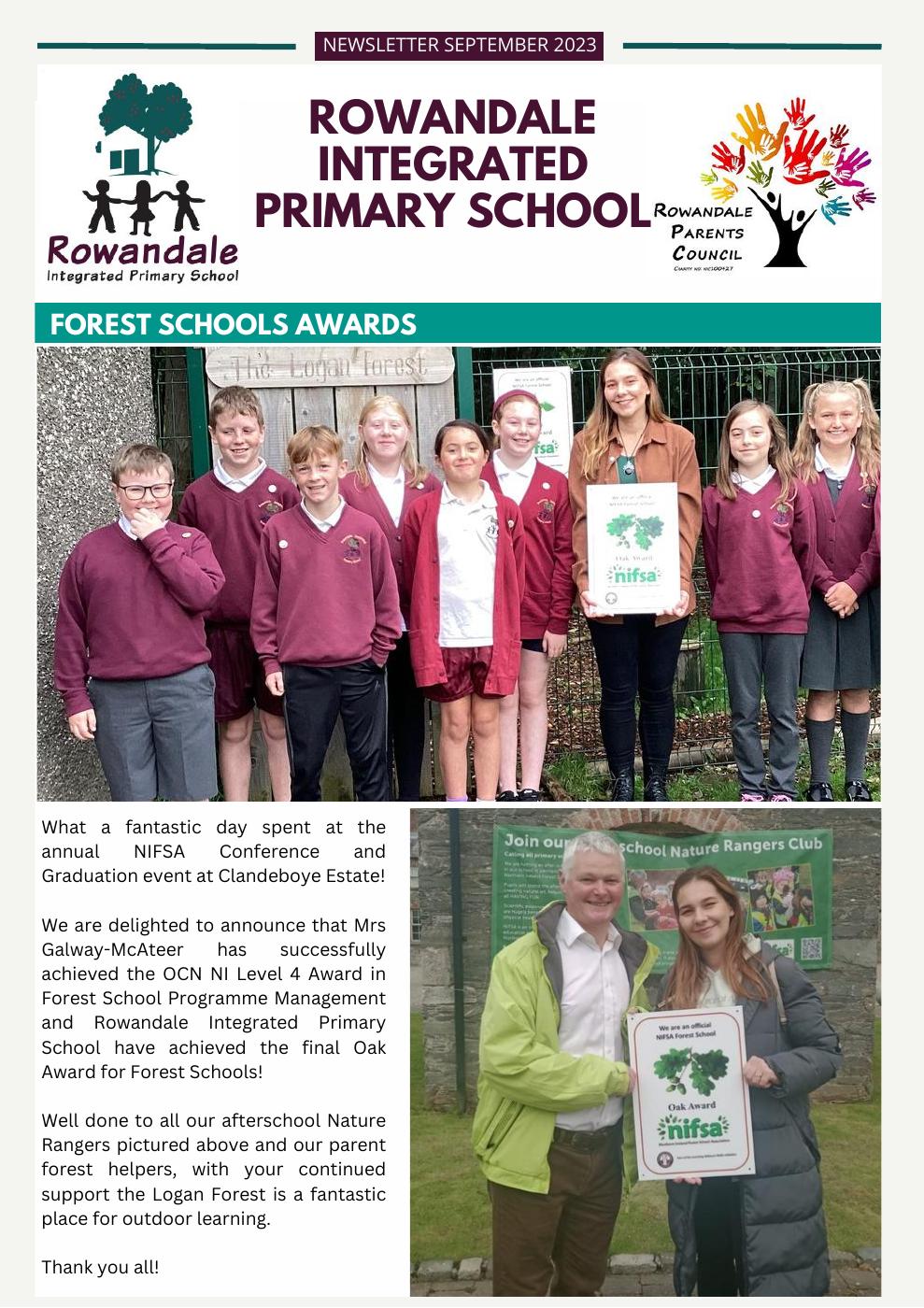 Rowandale IPS Newsletter September 2023 | PDF to Flipbook