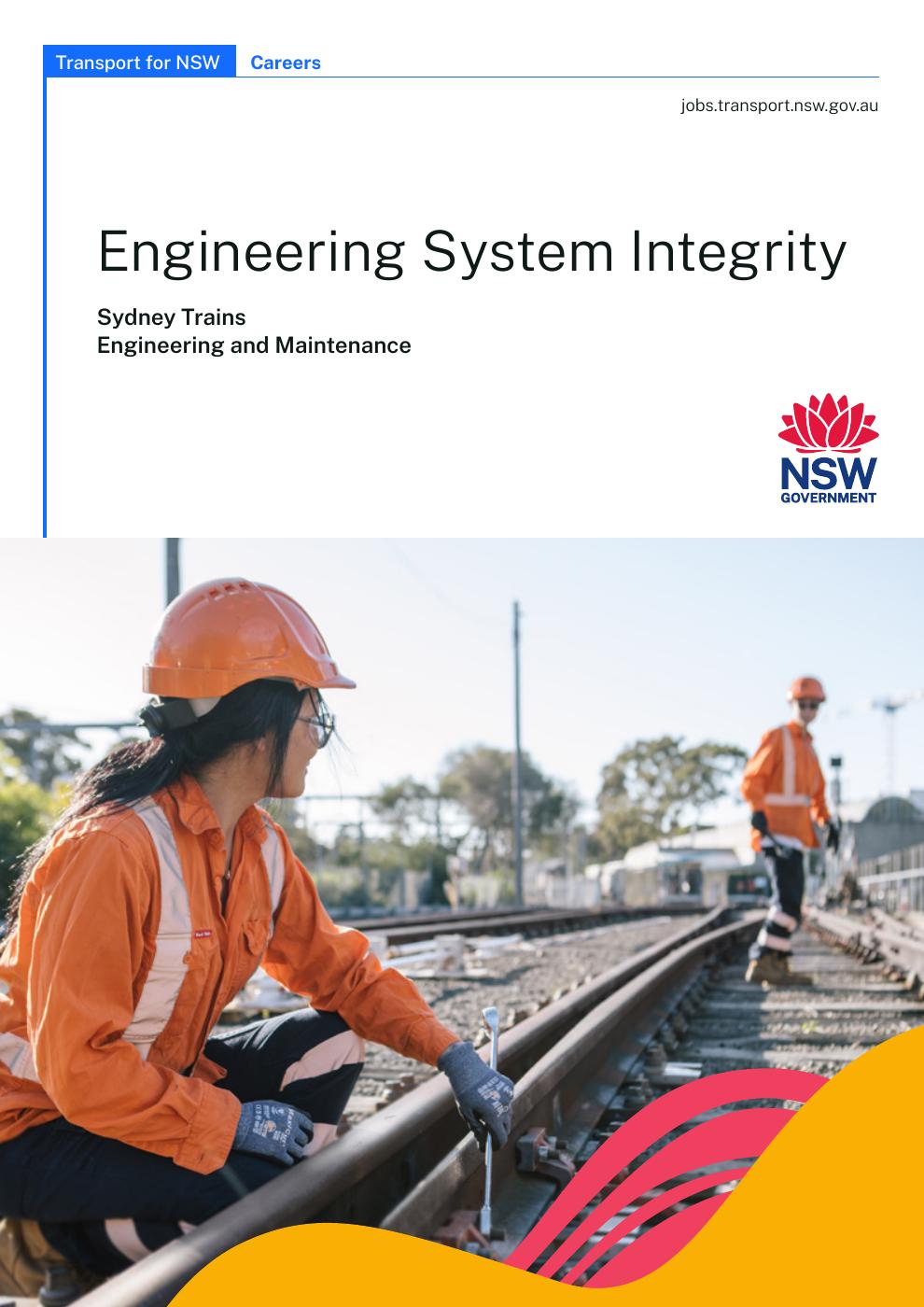 Engineering System Integrity, Engineering and Maintenance - Sydney Trains