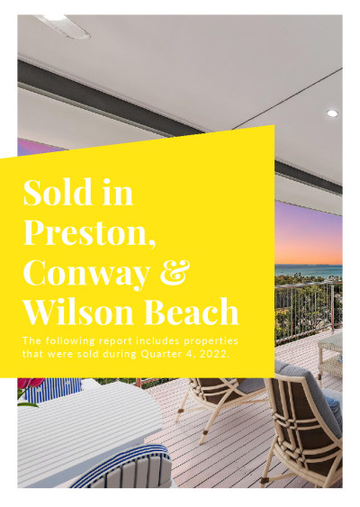 Preston, Conway & Wilson Beach - Quarter 4 2022