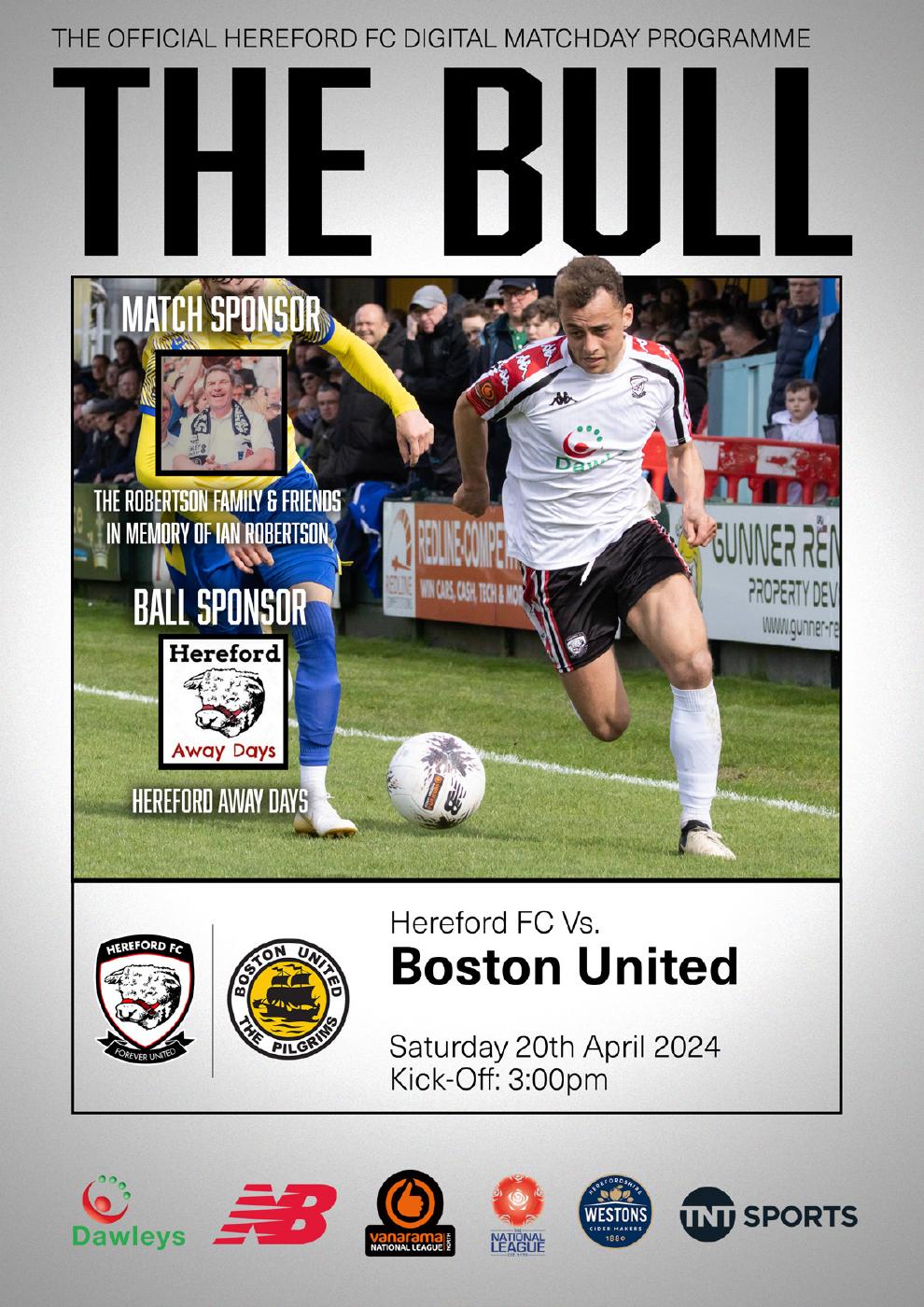 Matchday Programme Boston United | PDF to Flipbook