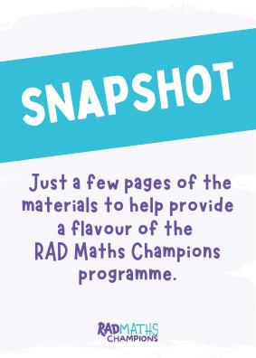 RAD Maths Champions | PDF to Flipbook