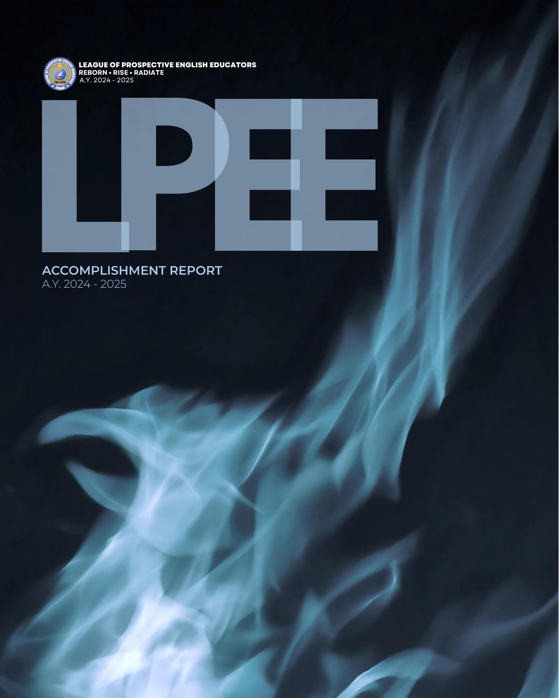 LPEE ACCOMPLISHMENT REPORT A.Y. 2024 - 2025 | PDF to Flipbook
