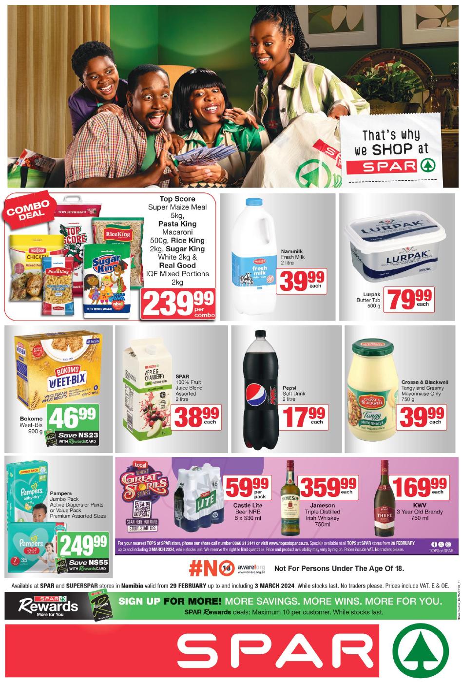 SNA662 - NAMIBIA - FEBRUARY WEEK 4 PROMO PRESS ADS