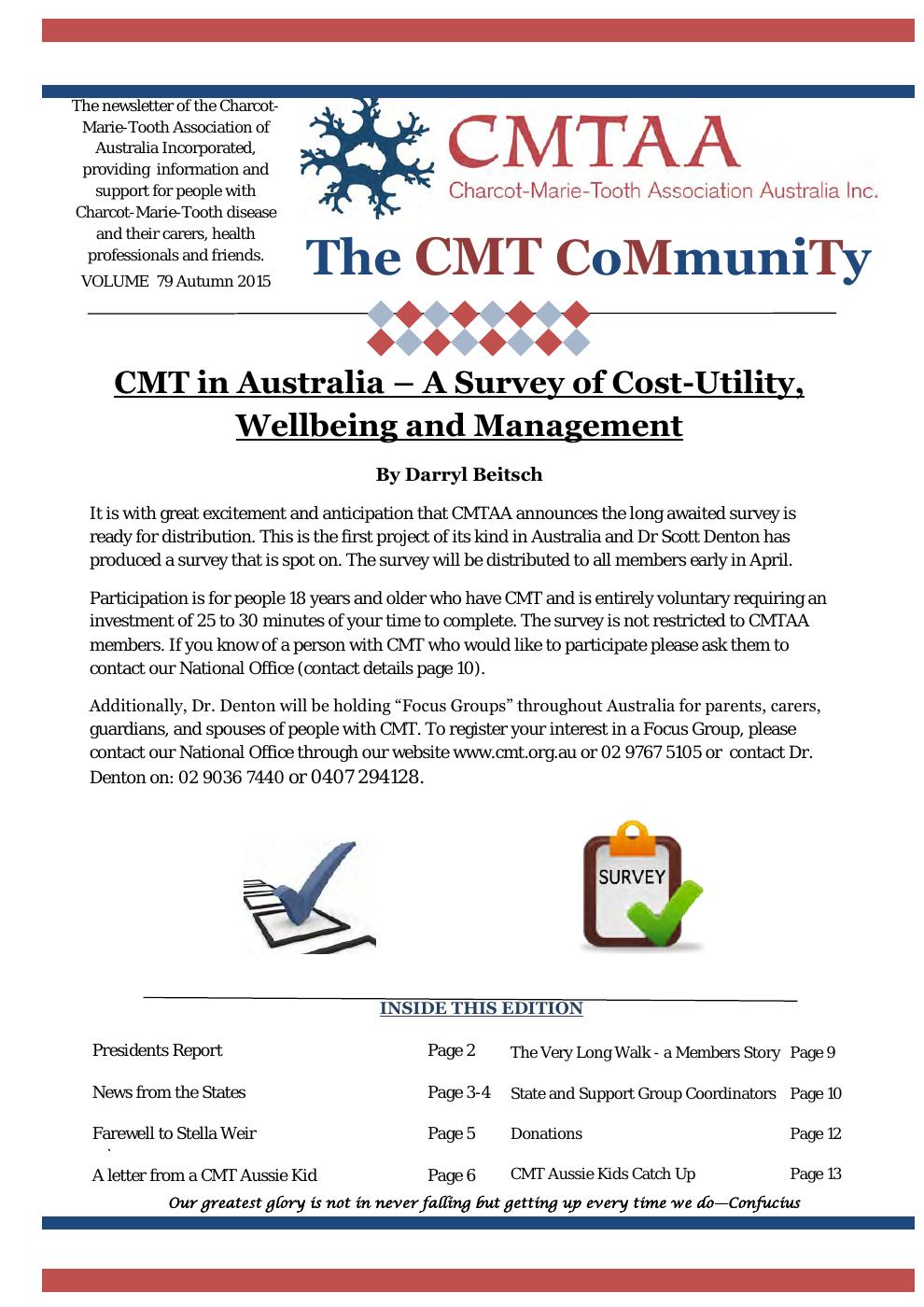 The CMT Community