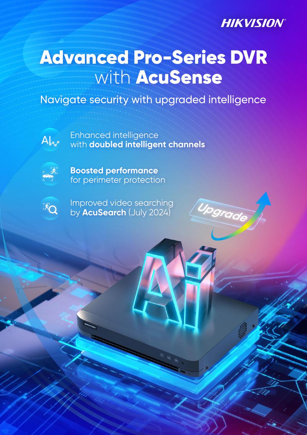 Flyer - Advanced Pro-Series DVR with AcuSense