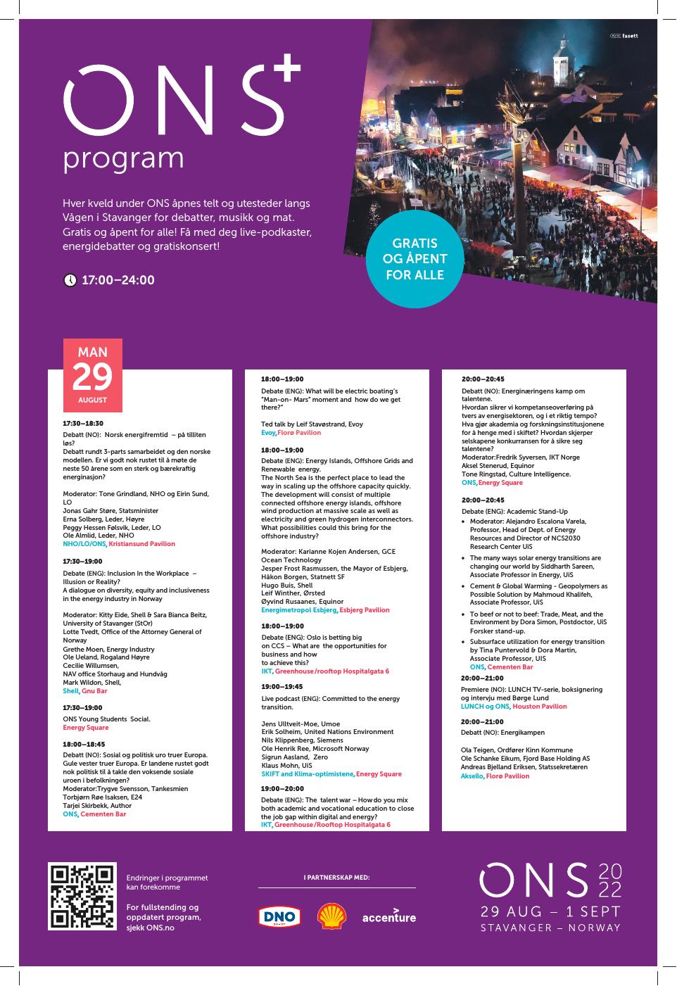 ONS+ full programme 2022