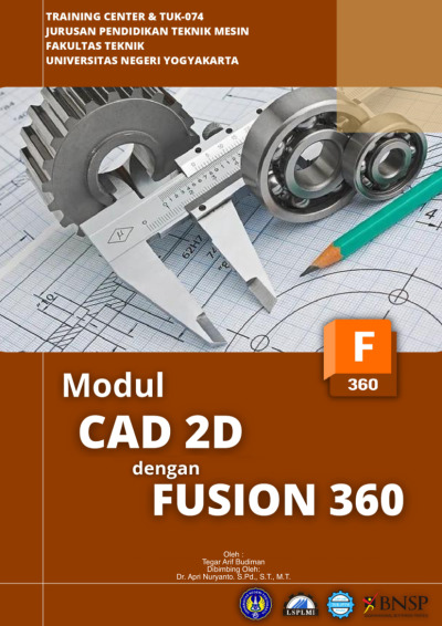 Modul Sketch 2D dengan Fusion 360 | PDF to Flipbook