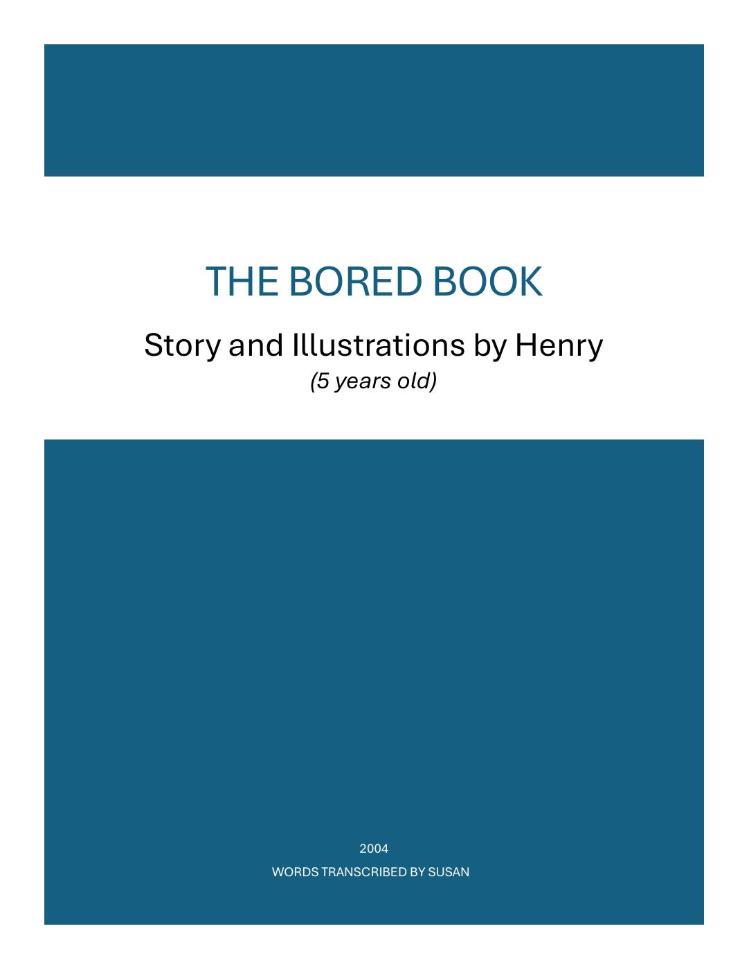 The Bored Book