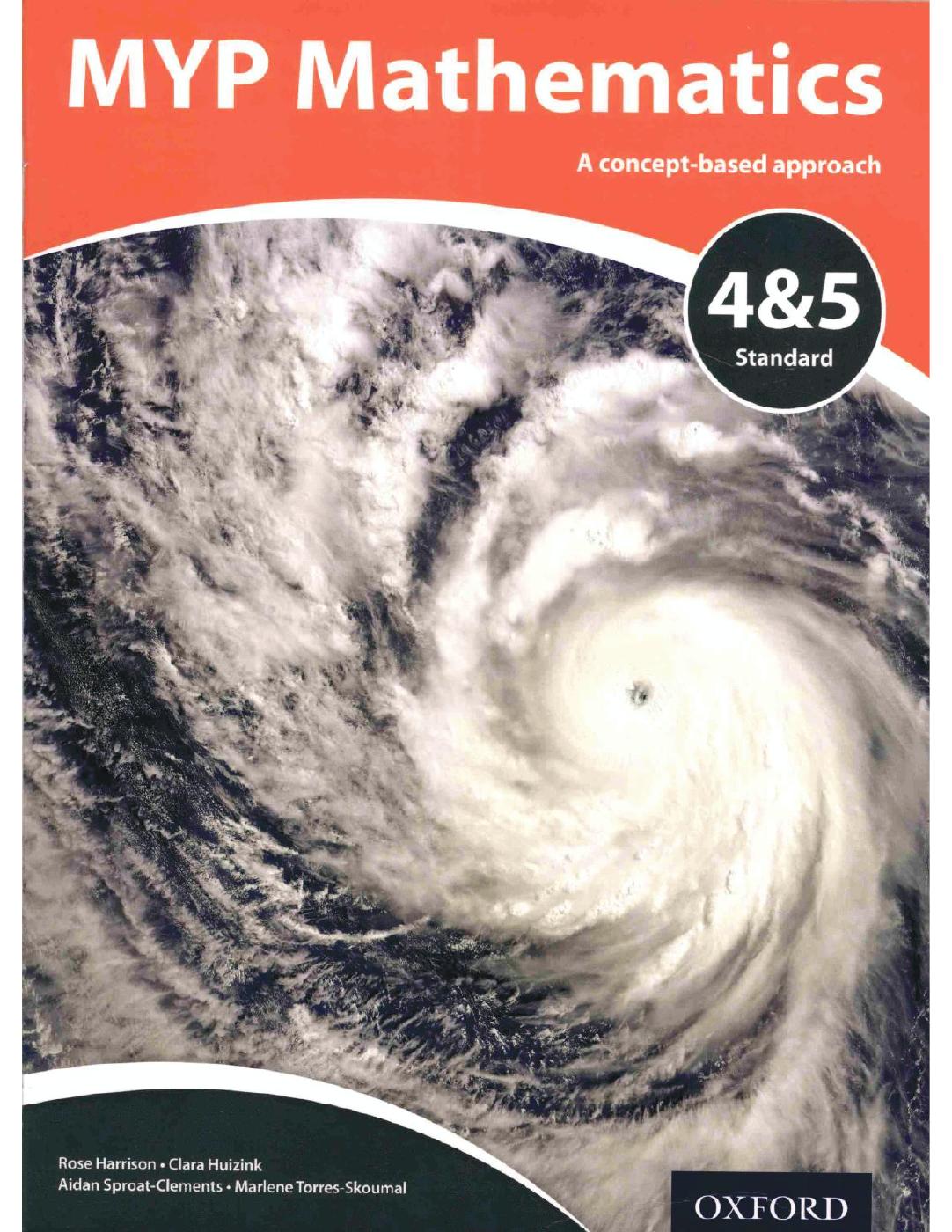 9780198356189 MYP Mathematics 4 & 5 Core