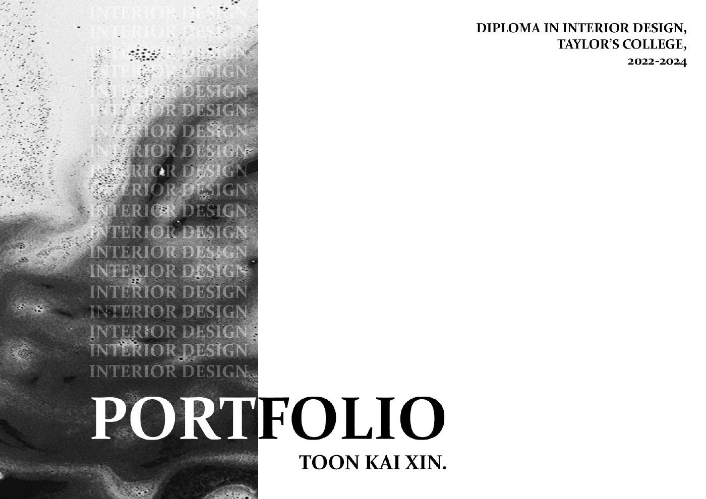 PORTFOLIO_TOON KAI XIN | PDF to Flipbook
