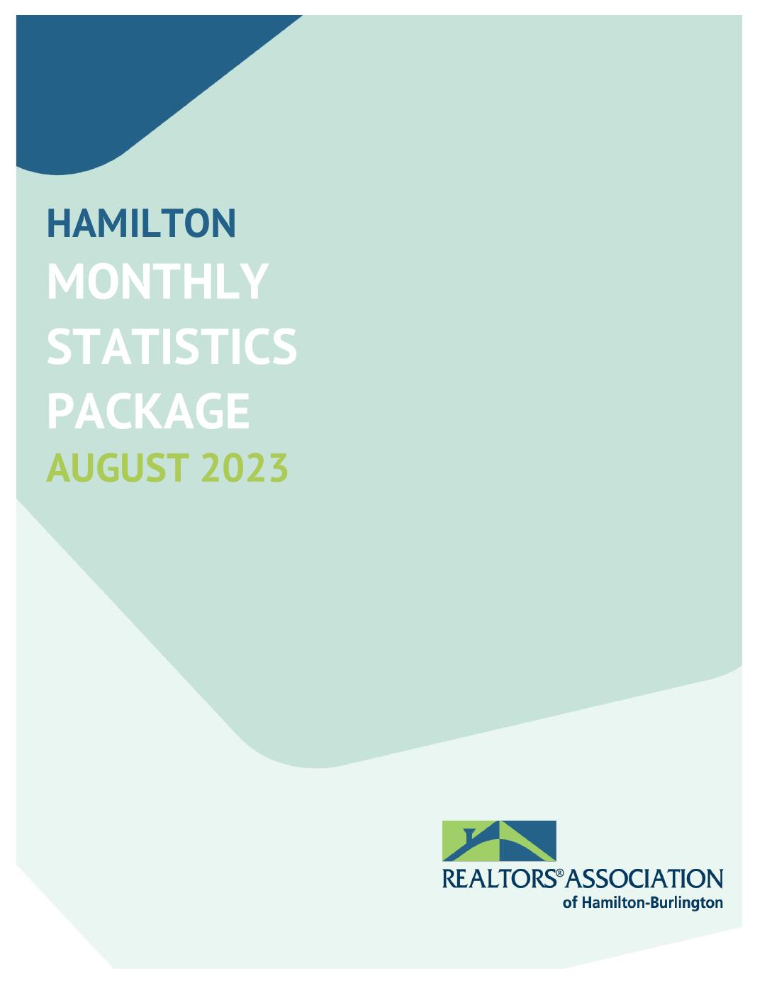 Hamilton Stats Aug 2023
