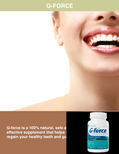G-Force Dental Supplement Reviews - Does G-Force Ingredients Work?
