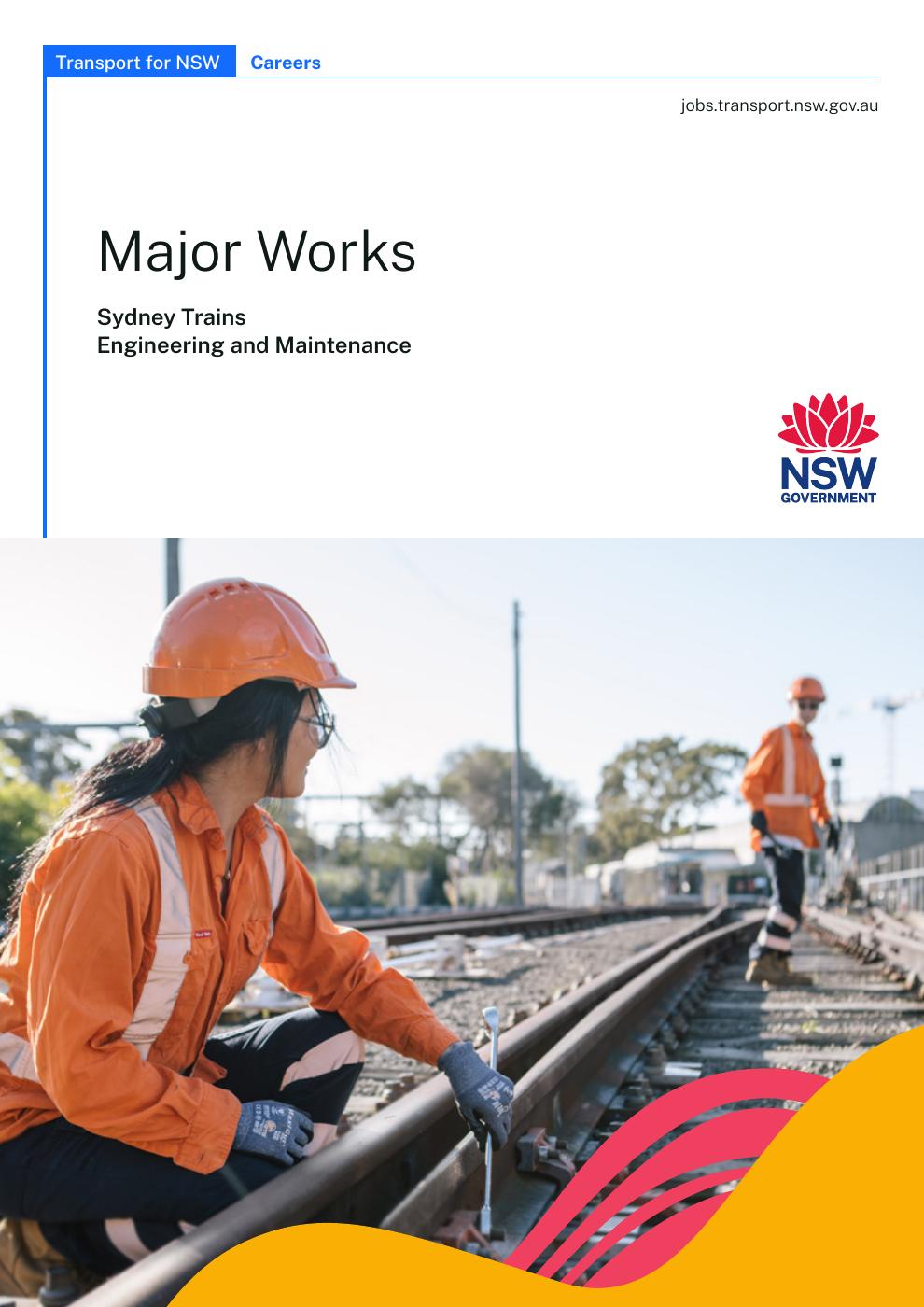 Major Works, Engineering and Maintenance - Sydney Trains