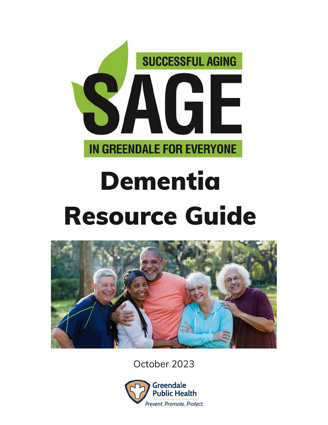 SAGE Dementia Guide
