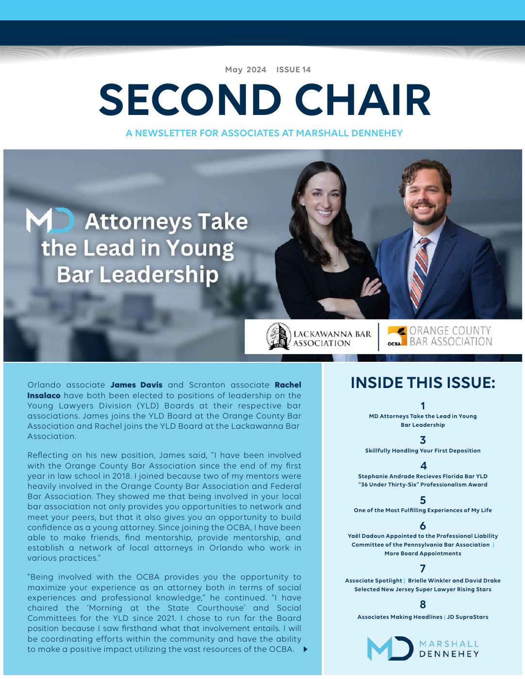 Second Chair Newsletter