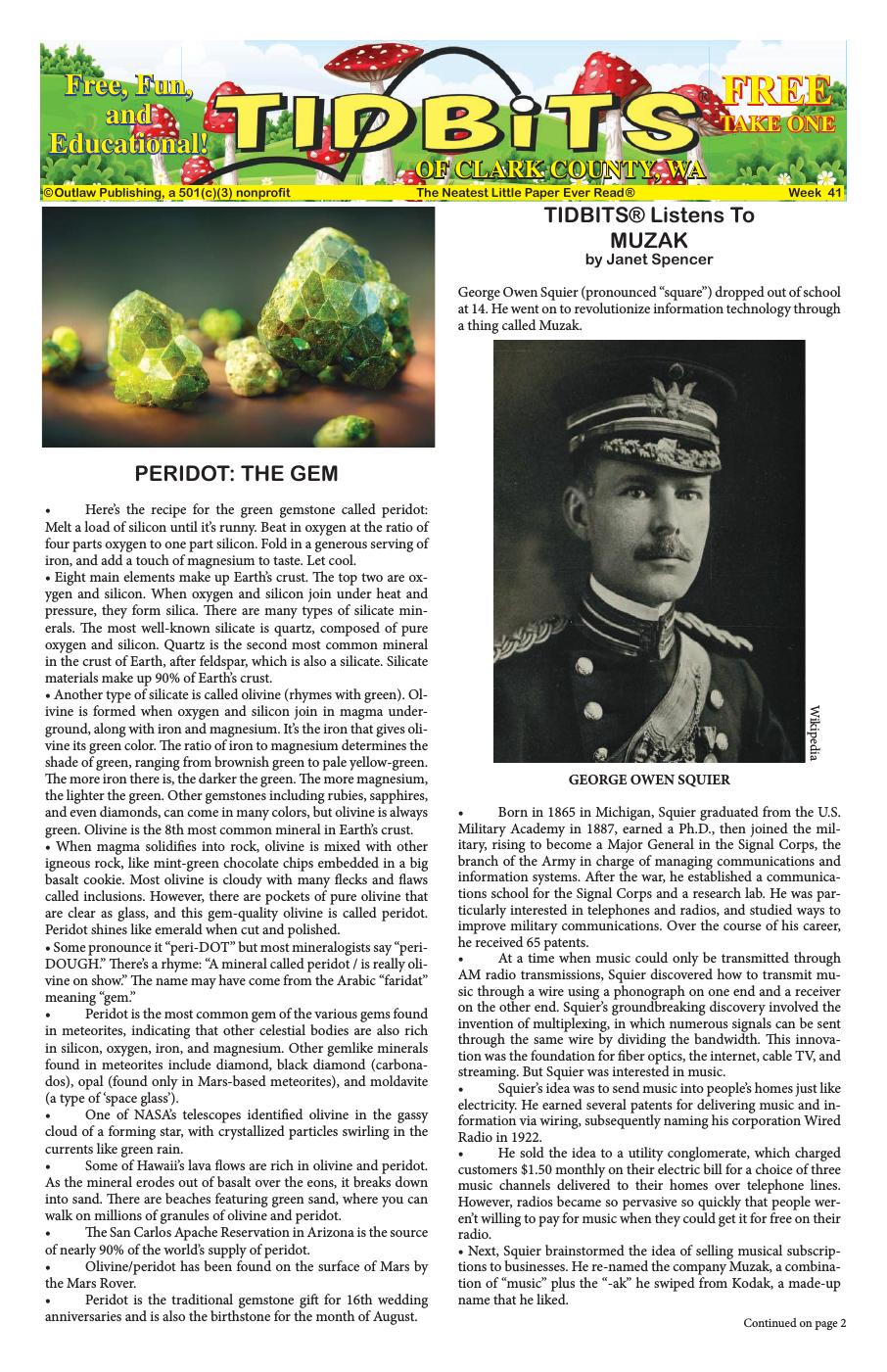 Clark County Tidbits