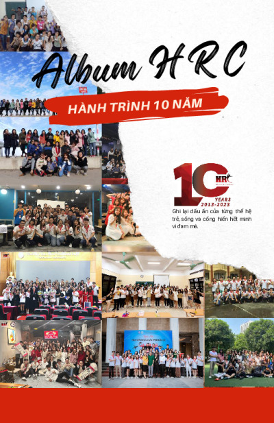 Album HRC 10 tuổi | PDF to Flipbook