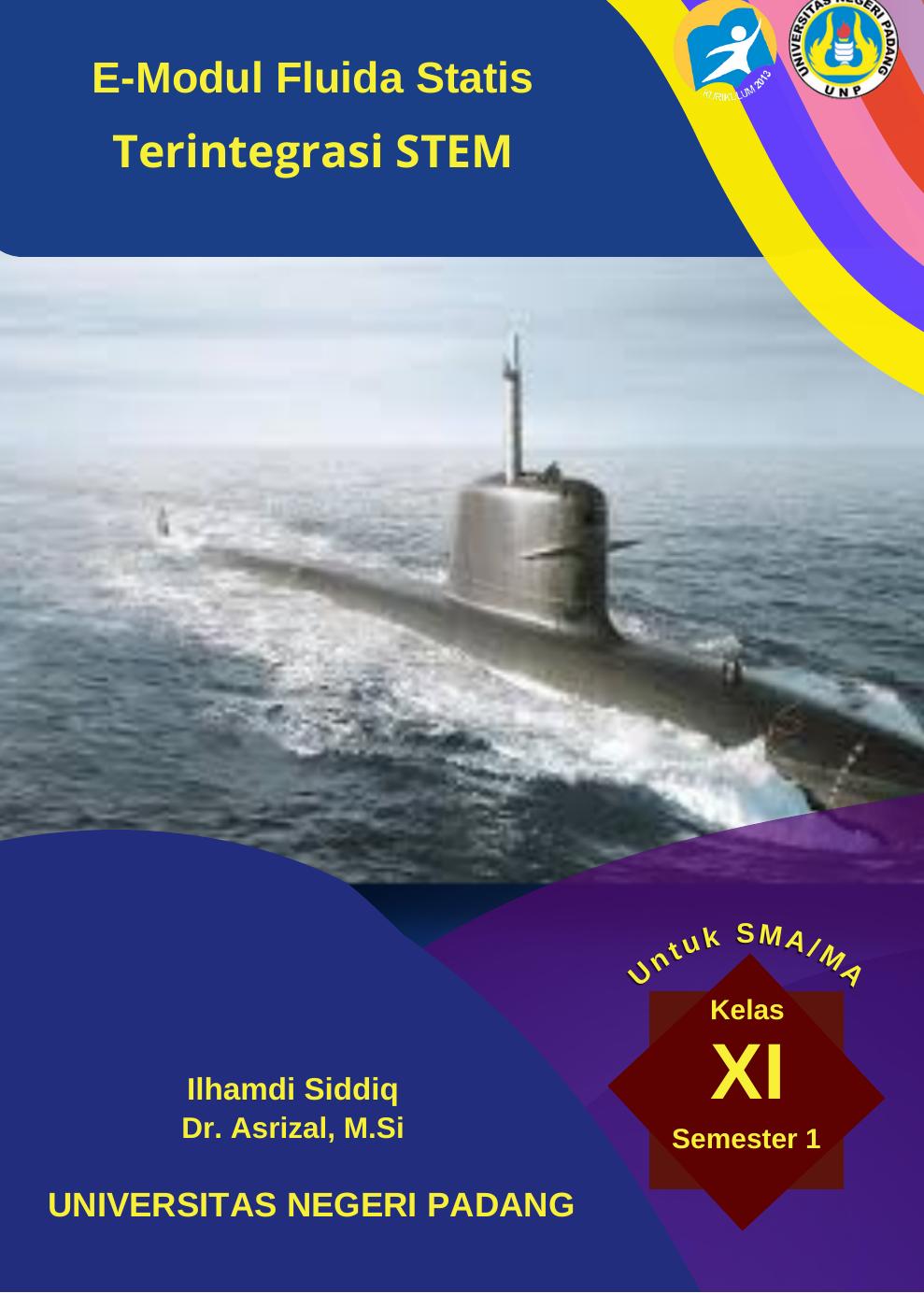 E-Modul Fluida Statis Terintegrasi STEM | PDF to Flipbook