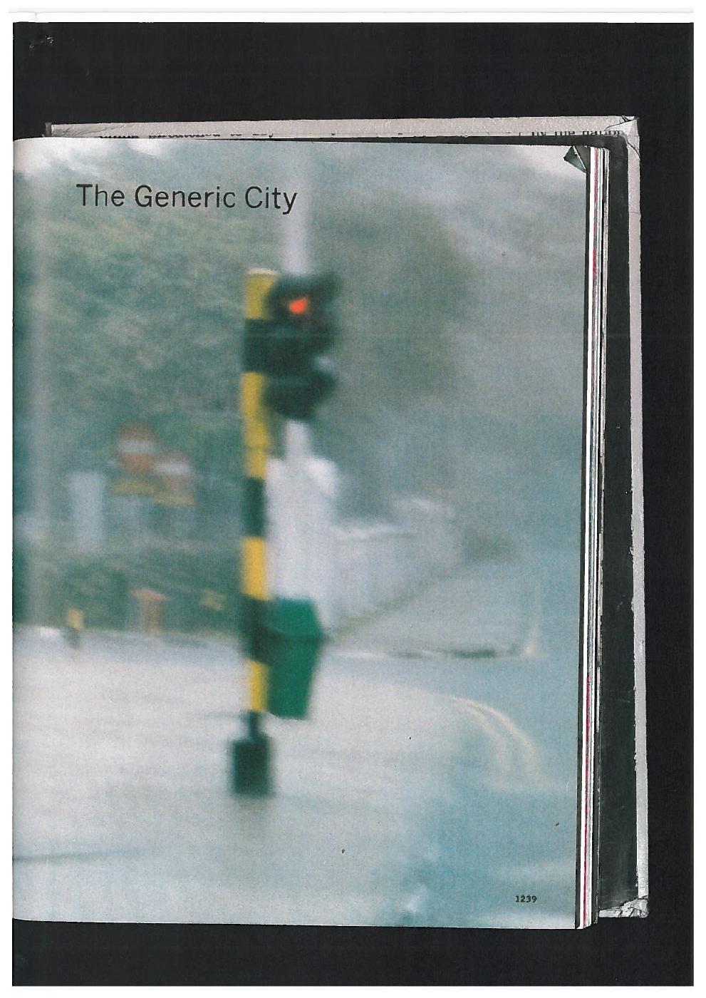 The Generic City by Rem Koolhaas