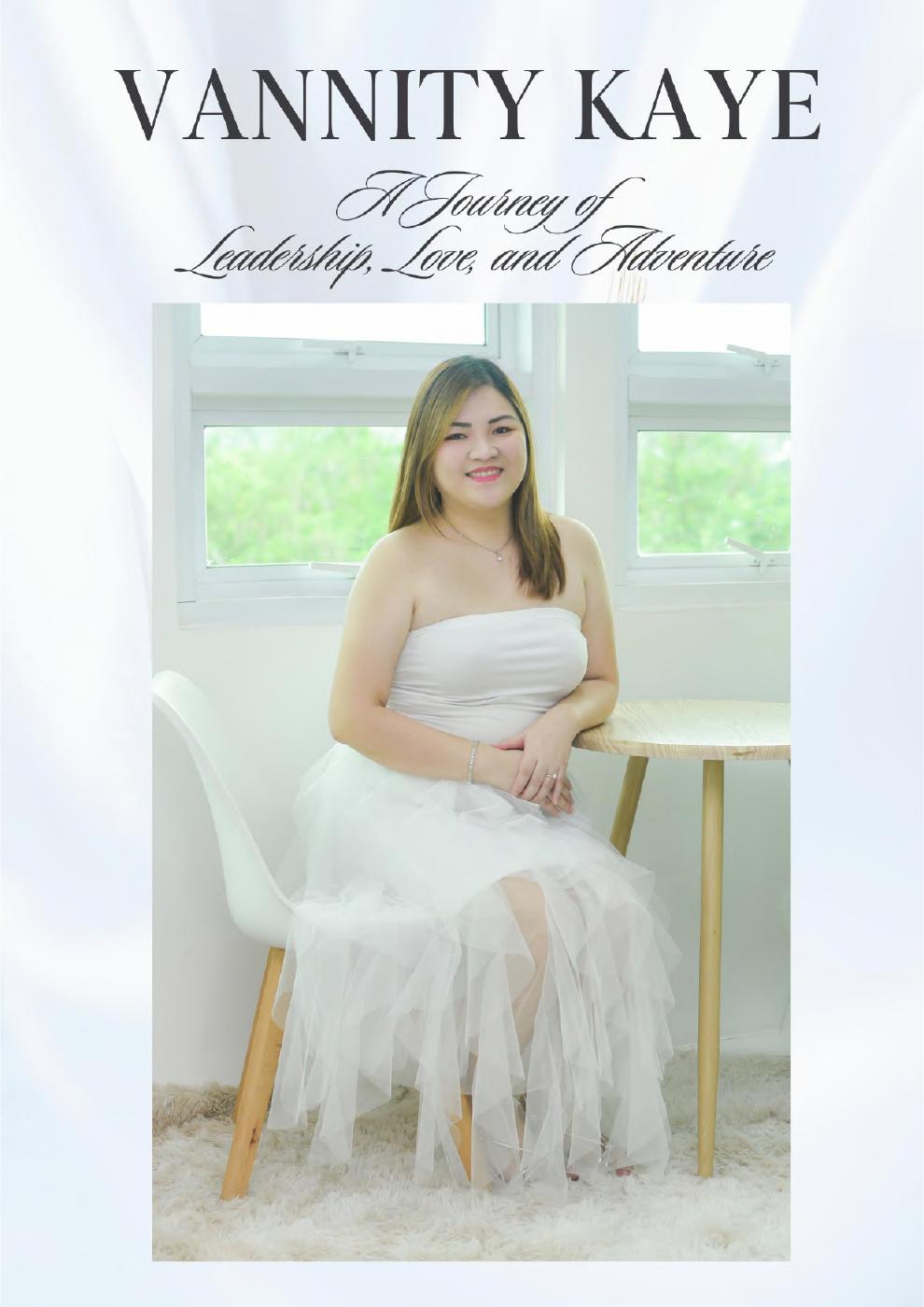 VANNITY KAYE: A Journey of Leadership, Love and Adventure | PDF to Flipbook