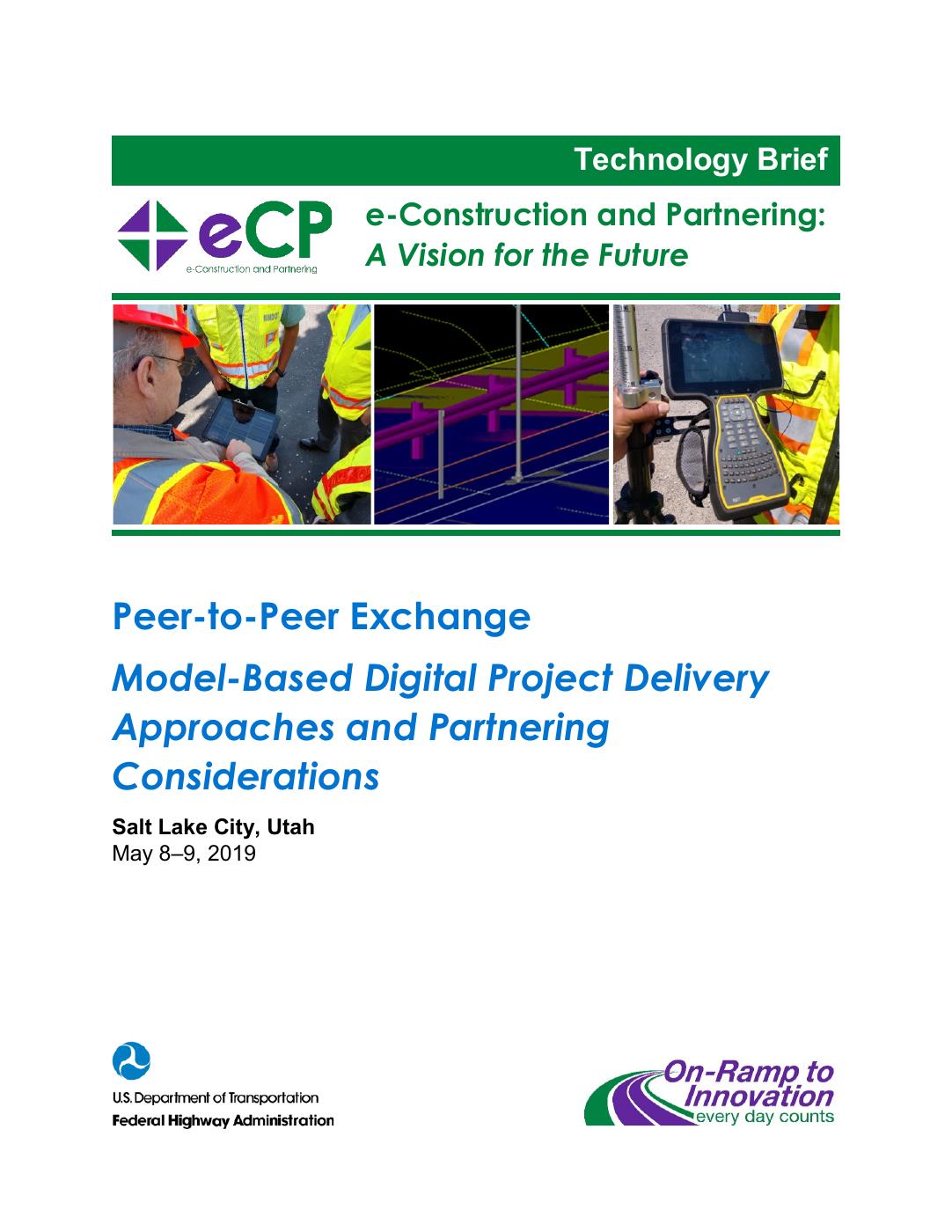 Peer-to-Peer Exchange Model-Based Digital Project Delivery Approaches ...