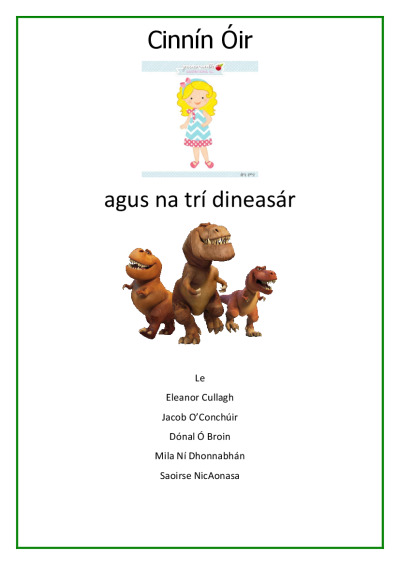 Rang Aine 2023 - Cinnin Oir agus na Tri Dineasar | PDF to Flipbook