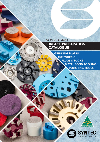 Syntec Diamond Tools NZ - Surface Prep Catalogue