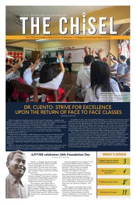 THE CHISEL 2023 Regular Issue | PDF to Flipbook