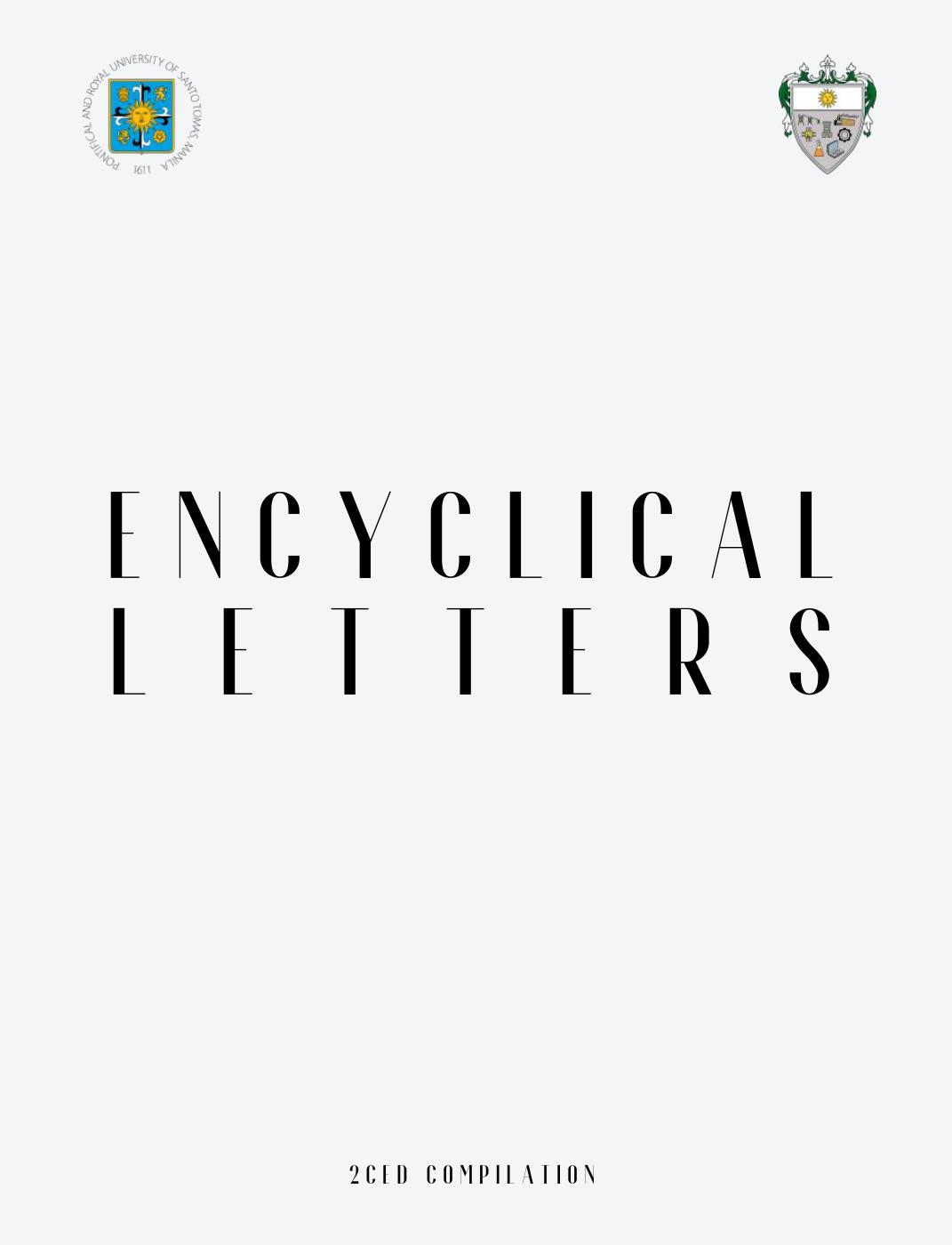 COMPILATION OF ENCYCLICAL LETTERS | PDF to Flipbook