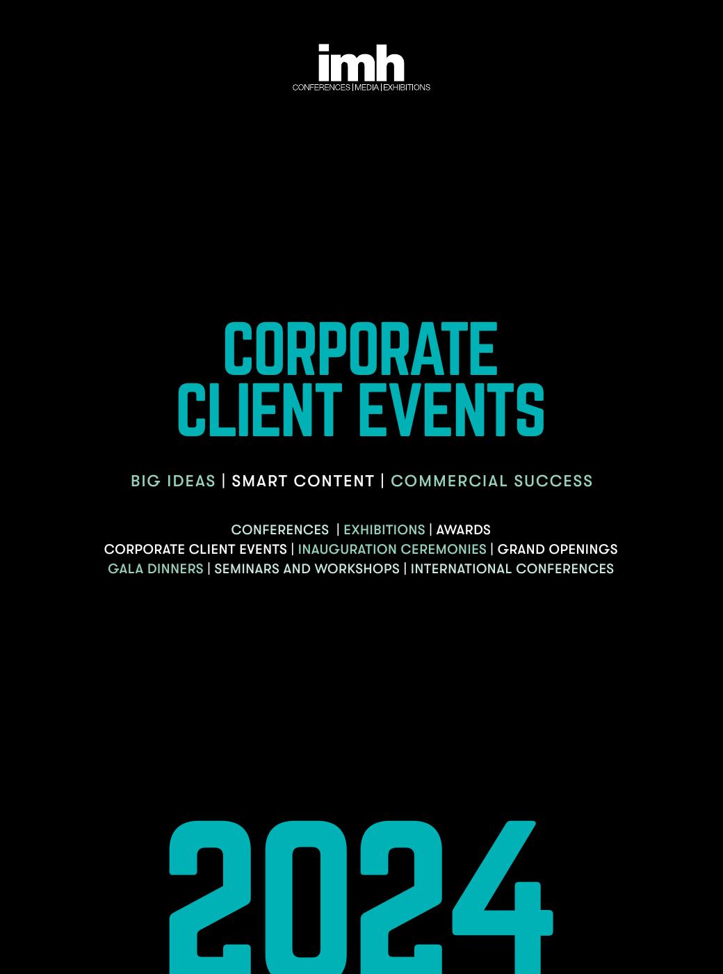 IMH CORPORATE CLIENT EVENTS