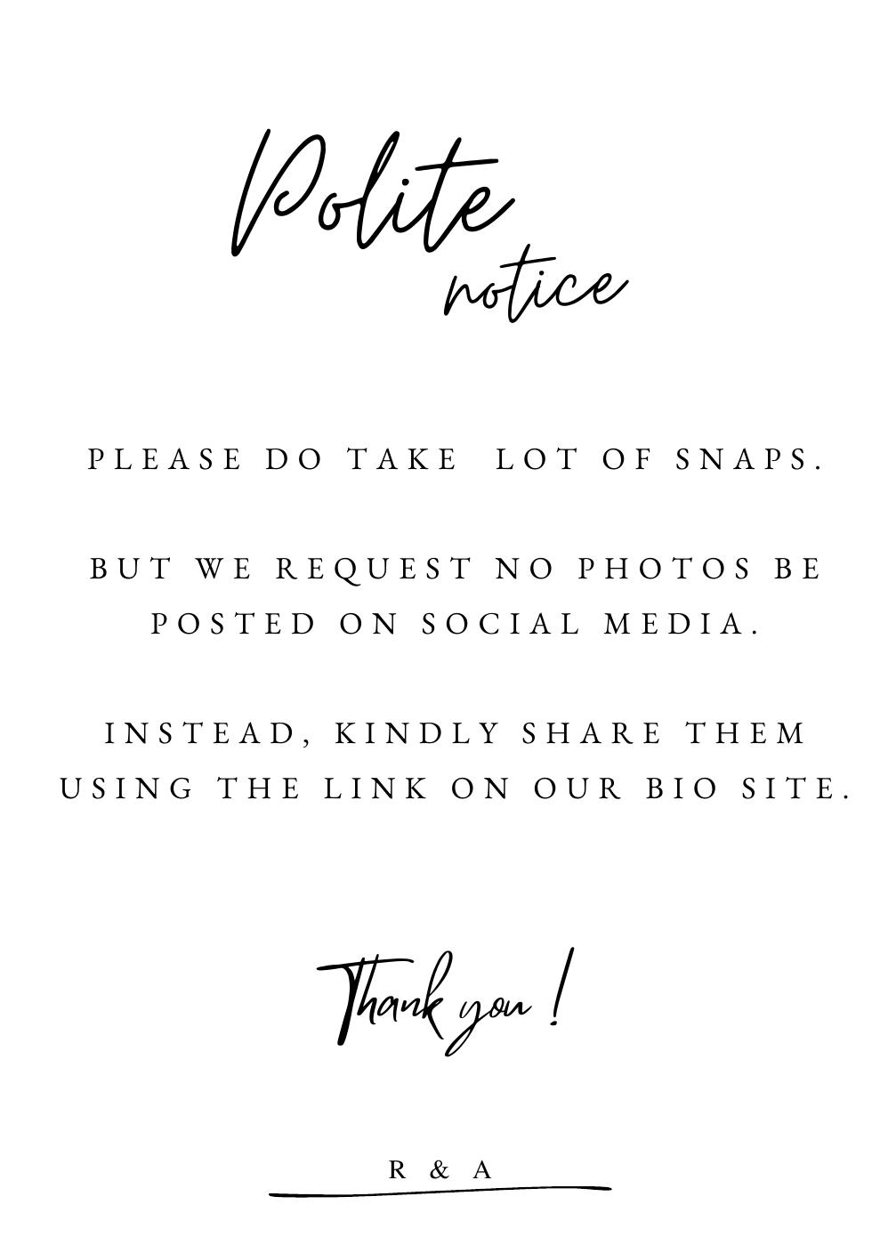 Polite Notice | PDF to Flipbook