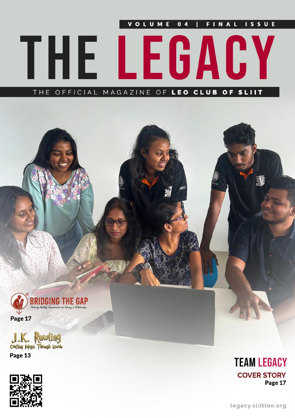 The Legacy Vol.4 Final Issue | PDF to Flipbook