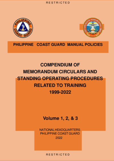 Philippine Coast Guard Manual Policies | PDF to Flipbook