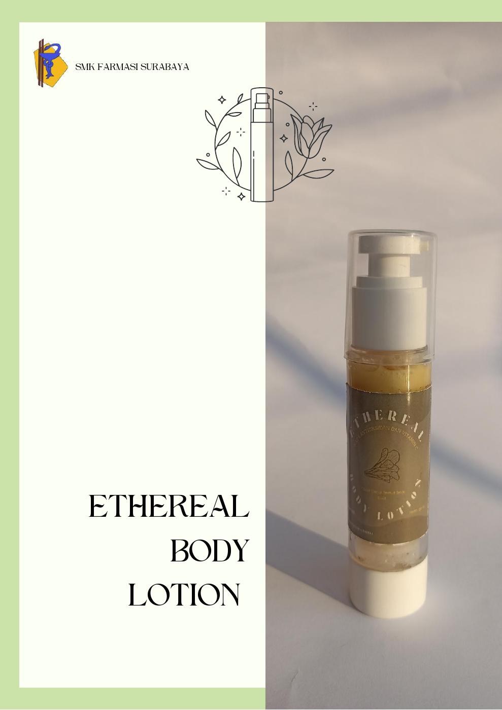 ethereal body lotion | PDF to Flipbook