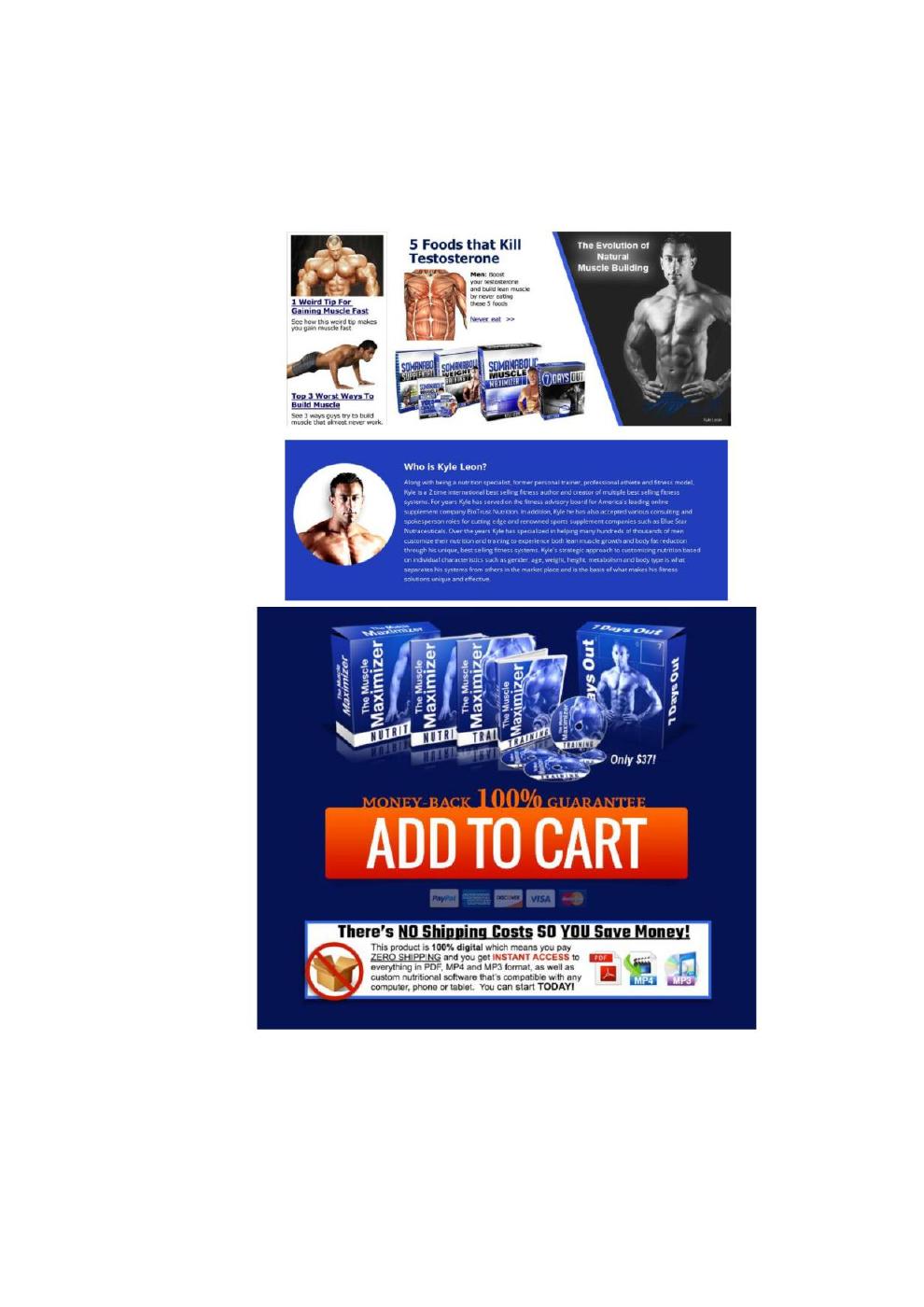 The Muscle Maximizer™ eBook PDF by Kyle Leon | PDF to Flipbook
