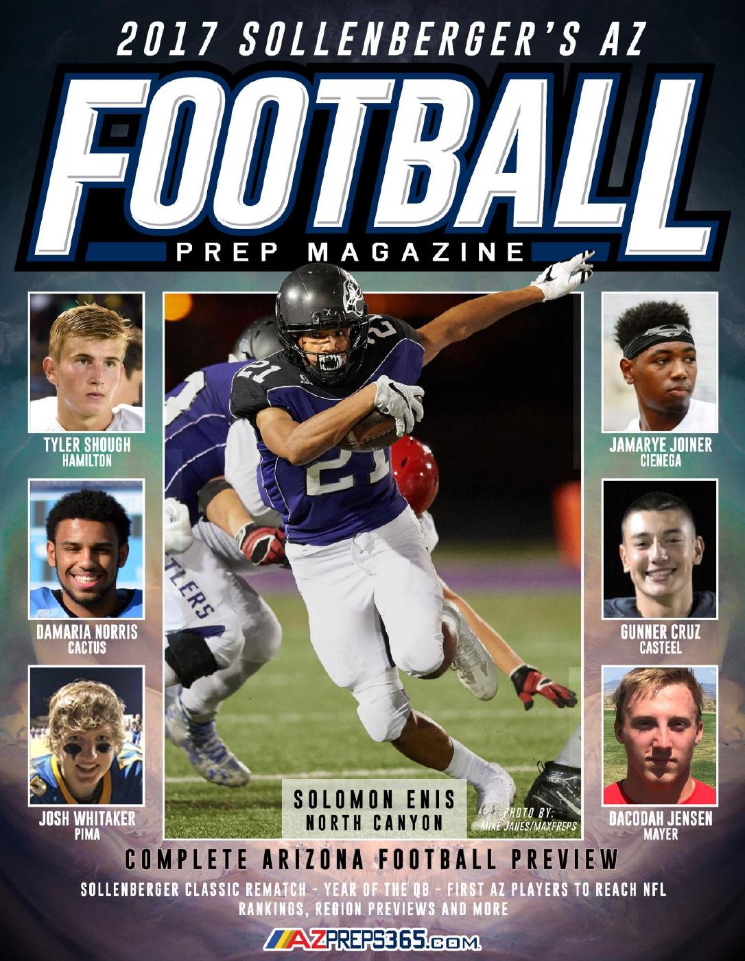 2017 Sollenberger's AZ Football Prep Magazine