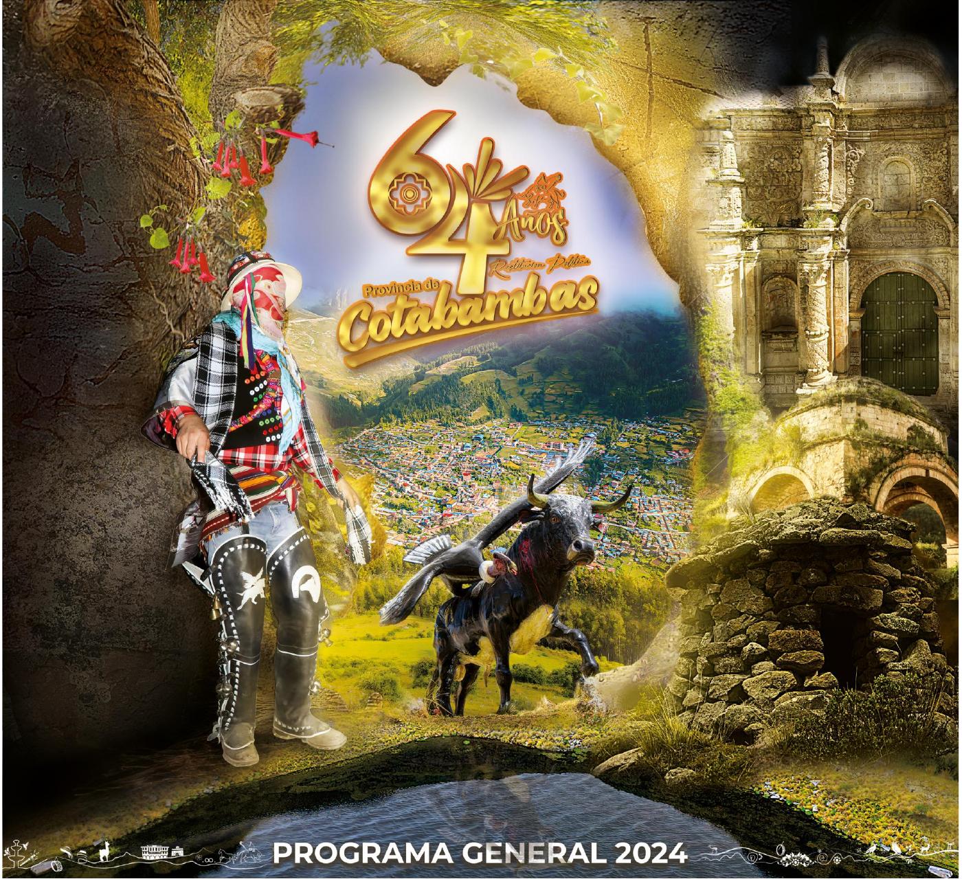 PROGRAMA GENERAL DE FESTEJOS DE LA PROVINCIA DE COTABAMBAS – 2024 | PDF to Flipbook