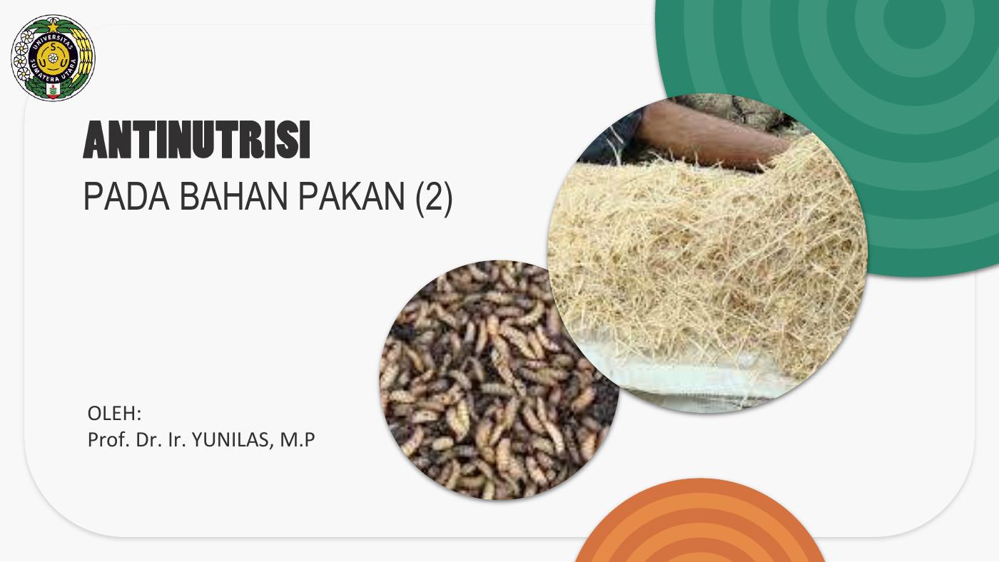 AntiNutrisi Pada Bahan Pakan (2)