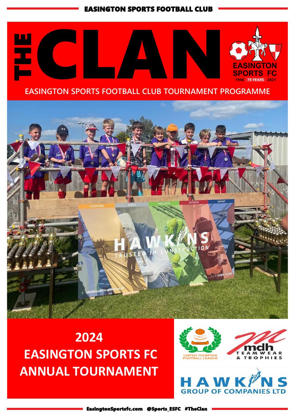 ESFC 2024 Tournament Programme | PDF to Flipbook