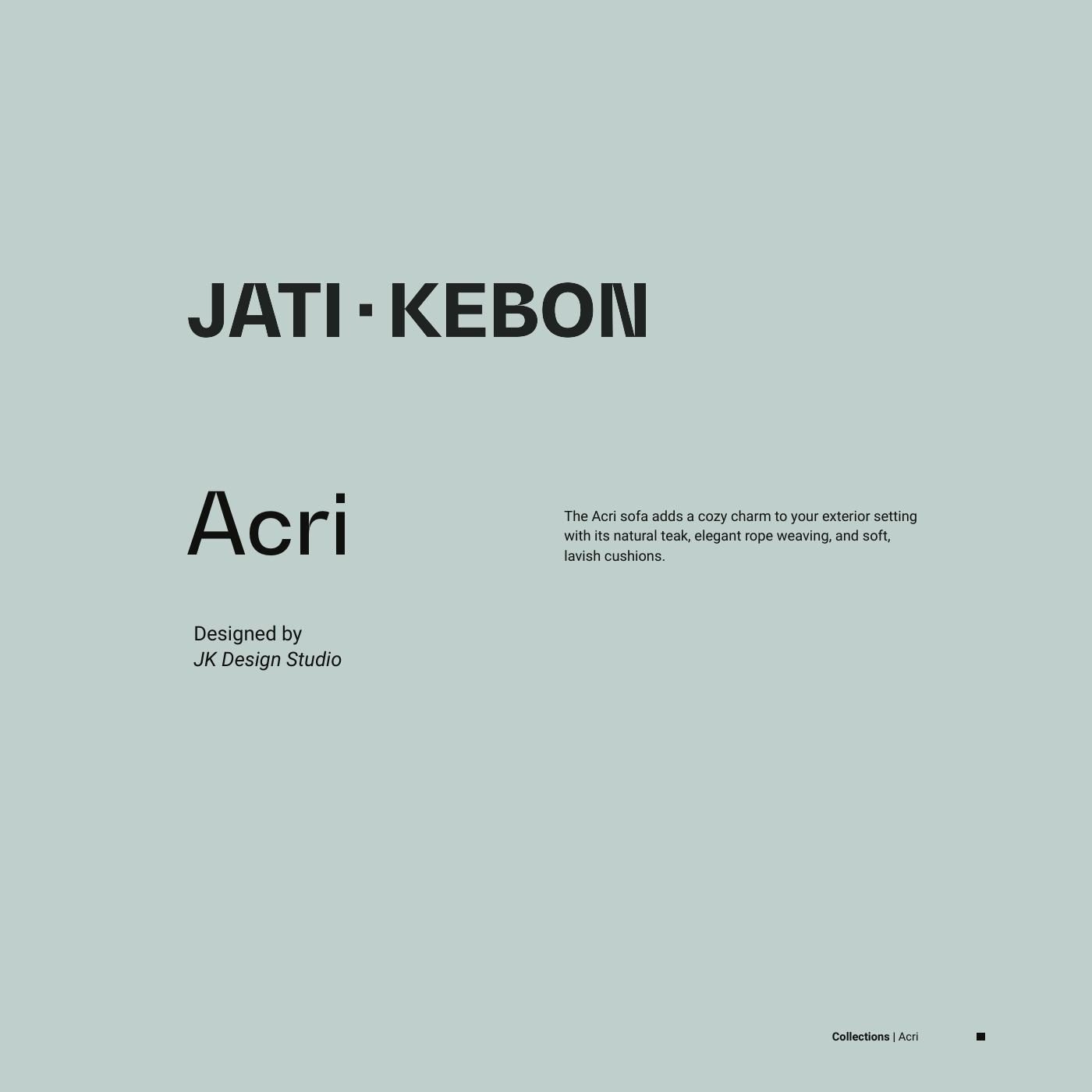 Acri Teak - Collection Brochure - Jati Kebon