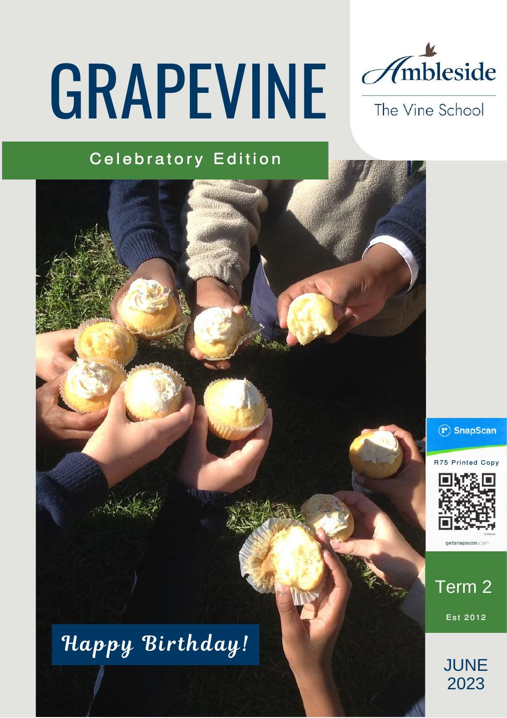 The Vine School's Grapevine Newsletter | PDF to Flipbook