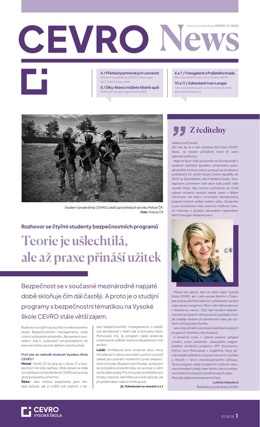 CEVRO News | PDF to Flipbook