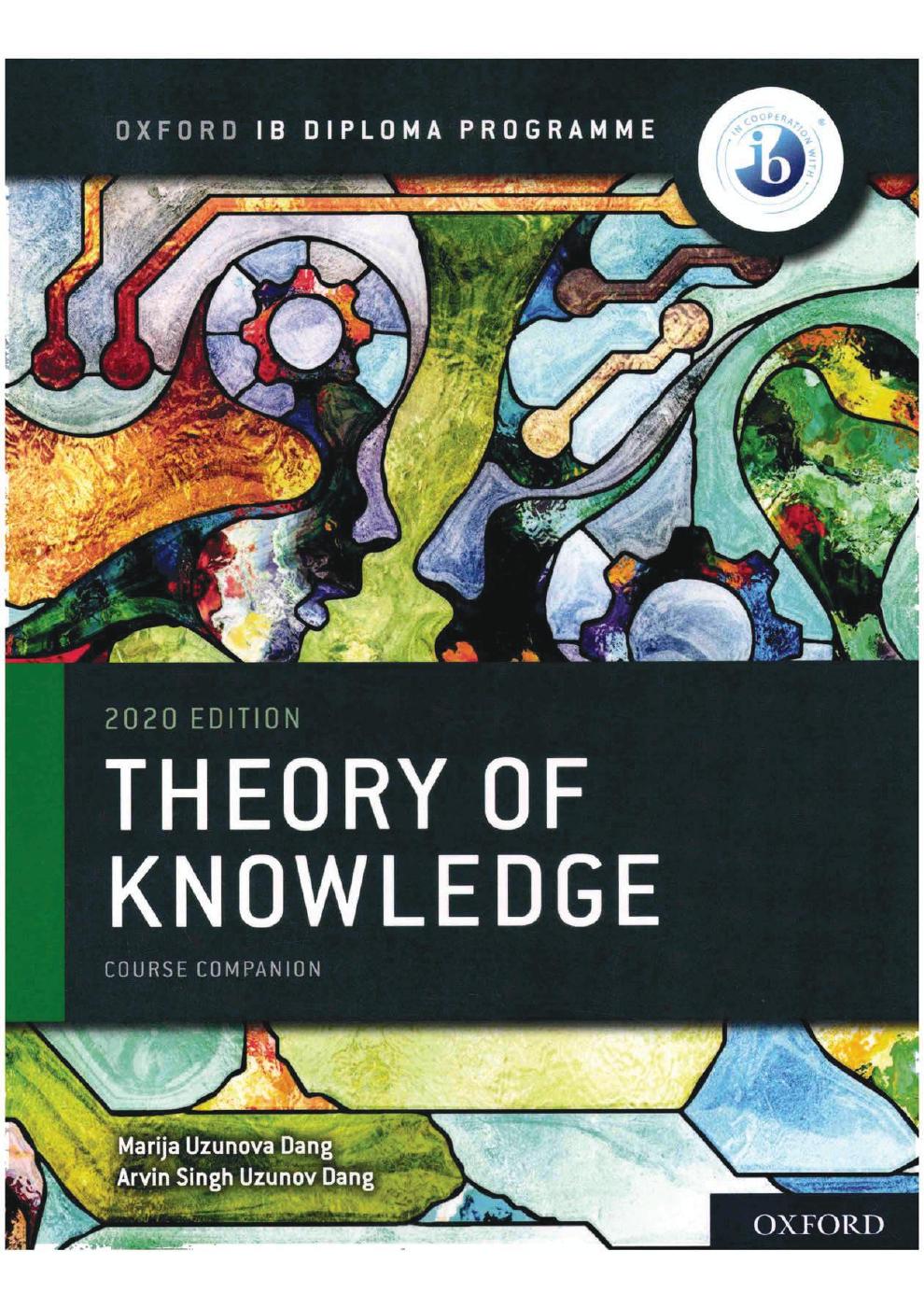 9780198497707 IB Theory of Knowledge Course Book 40p