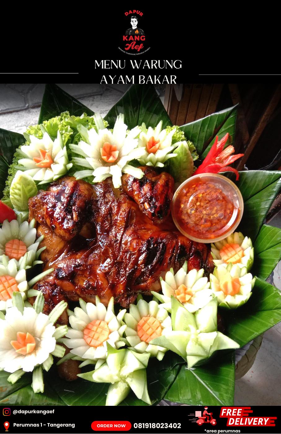 Menu Warung Ayam Bakar Dapur Kang Aef | PDF to Flipbook