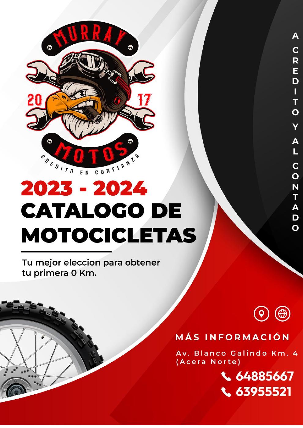 Catalogo Motocicletas - Murray Motos | PDF to Flipbook
