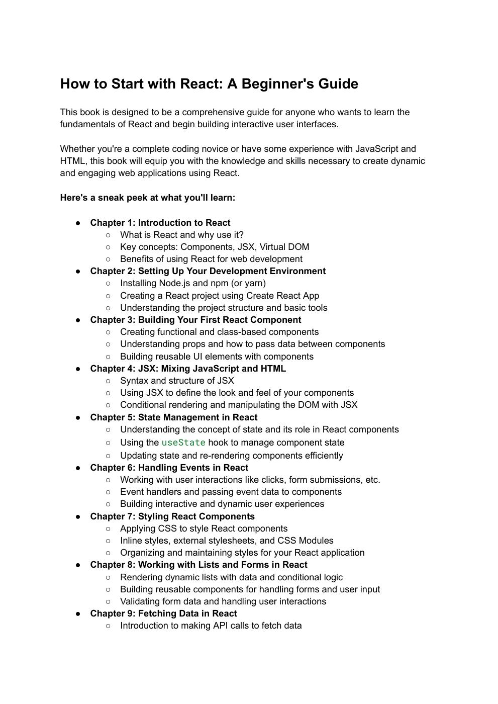 Start With React | PDF to Flipbook