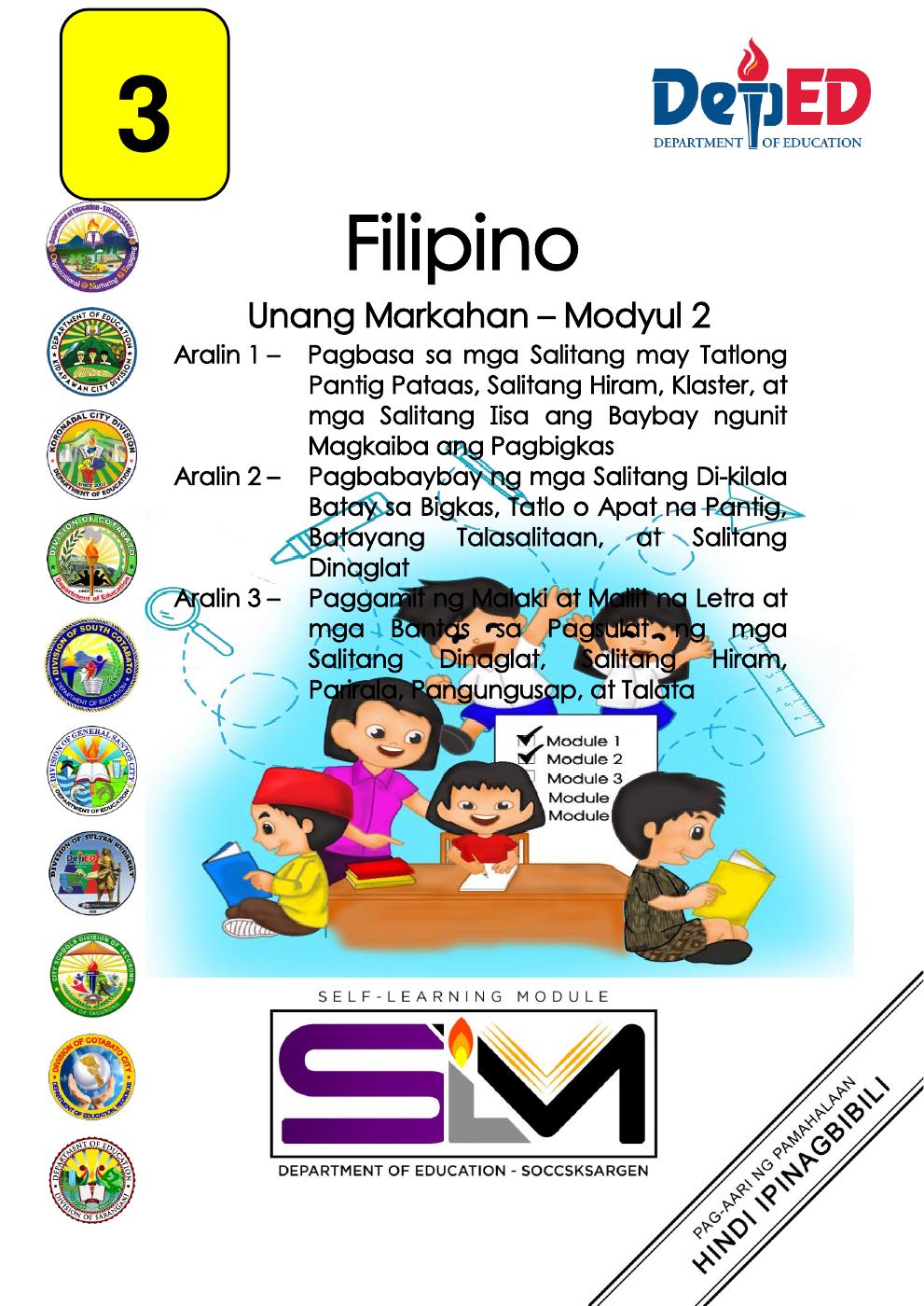 FILIPINO 3 Q1 WEEK 2 | PDF to Flipbook