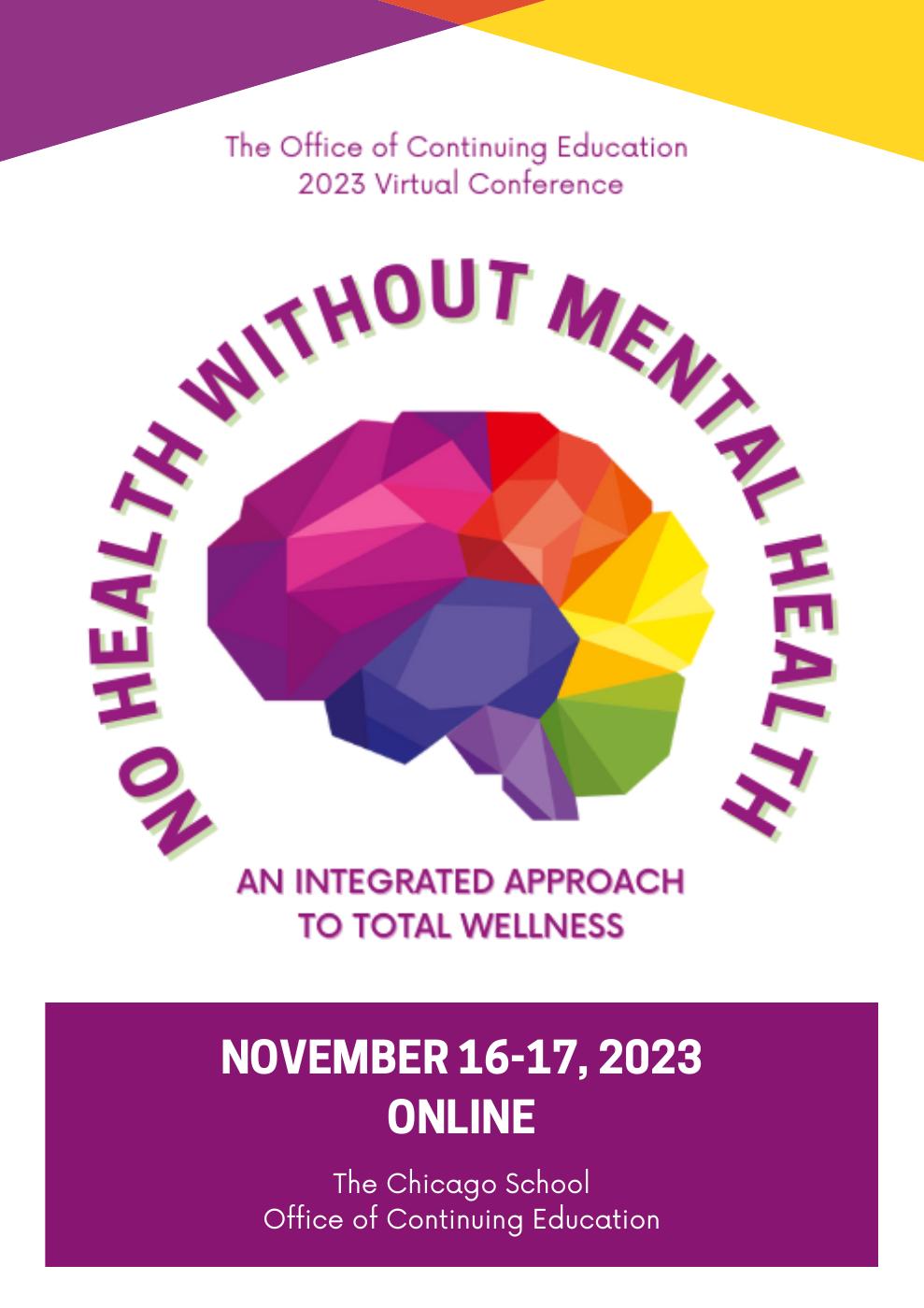 No Health Without Mental Health: An Integrated Approach to Total ...