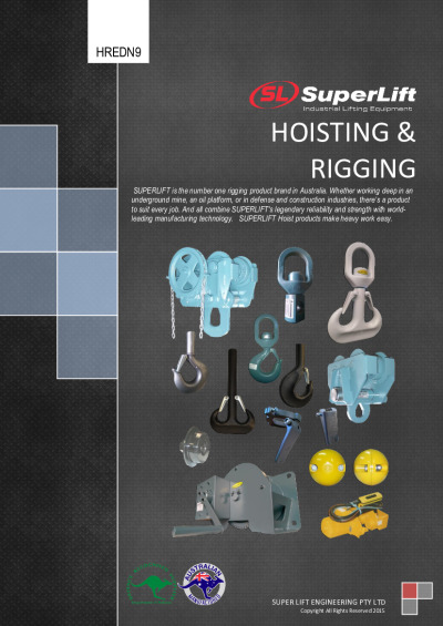 SuperLift Hoisting & Rigging Products eBook | PDF to Flipbook